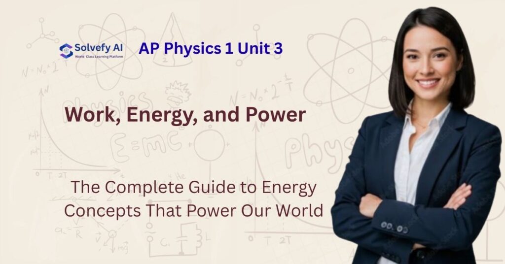 Mastering AP Physics 1 Unit 3: Work, Energy, and Power - The Complete ...
