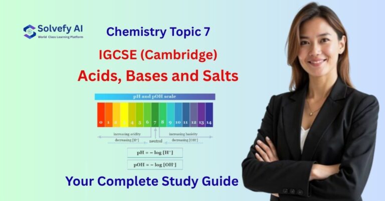 IGCSE (Cambridge) Chemistry Topic 7: Acids, Bases and Salts | Your ...